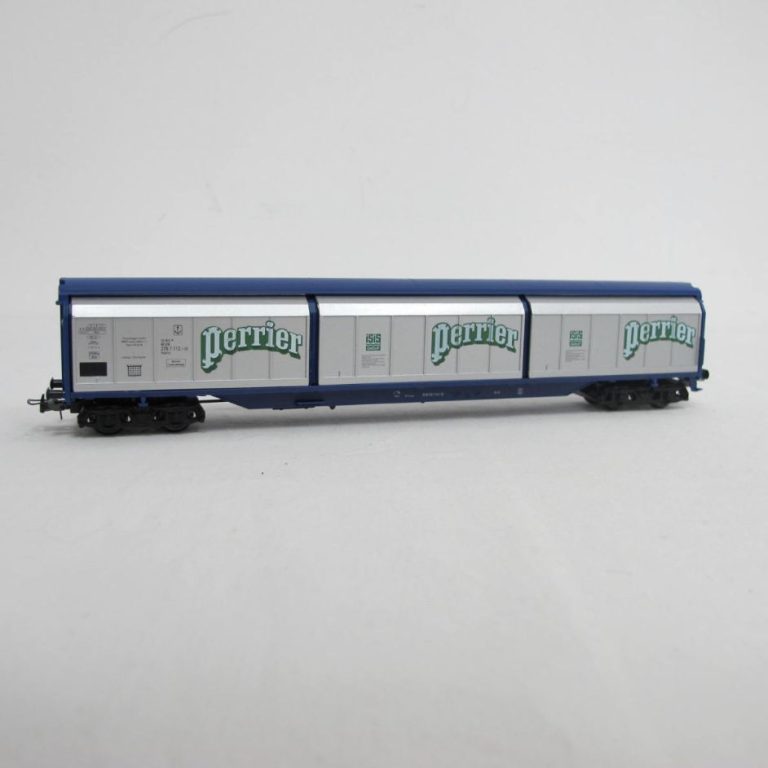 Sliding wall wagon "Perrier" DB AC - JBF Toys and Trains