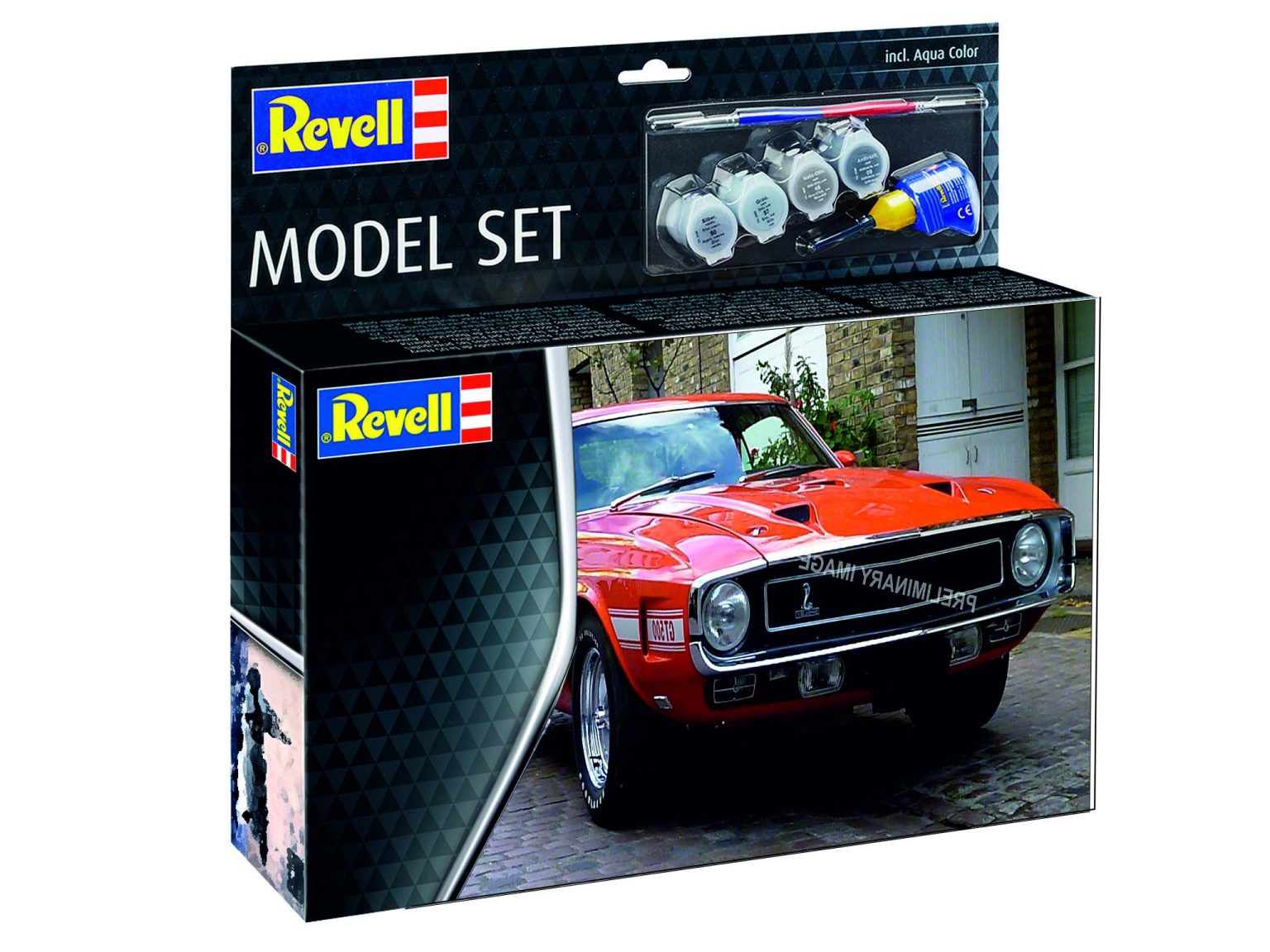 Model Set '70 Shelby Mustang GT500 - JBF Toys and Trains