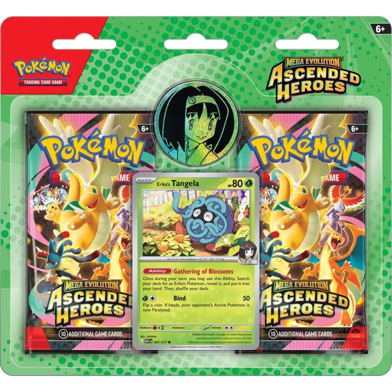 Pokemon ME 2.5 - Ascended Heroes - Pack 2 boosters 10-10312-101 | JBF ...