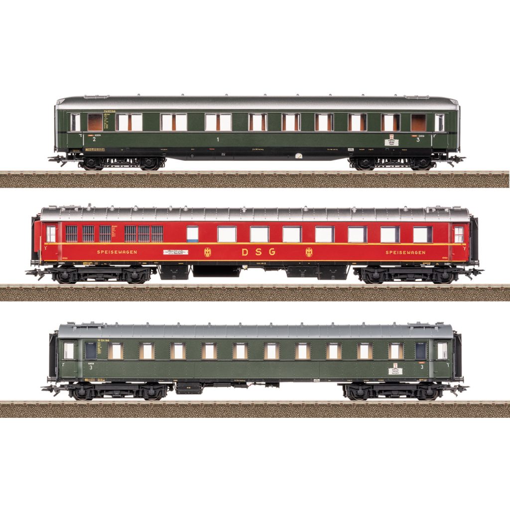 Trix Express Train Passenger Car Set 2 for the “D 74” 23623 | JBF Toys ...